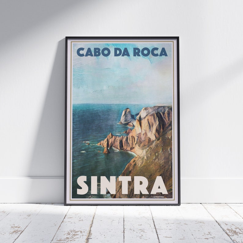 Sintra Poster Cabo Da Roca by Alecse Limited Edition - Etsy