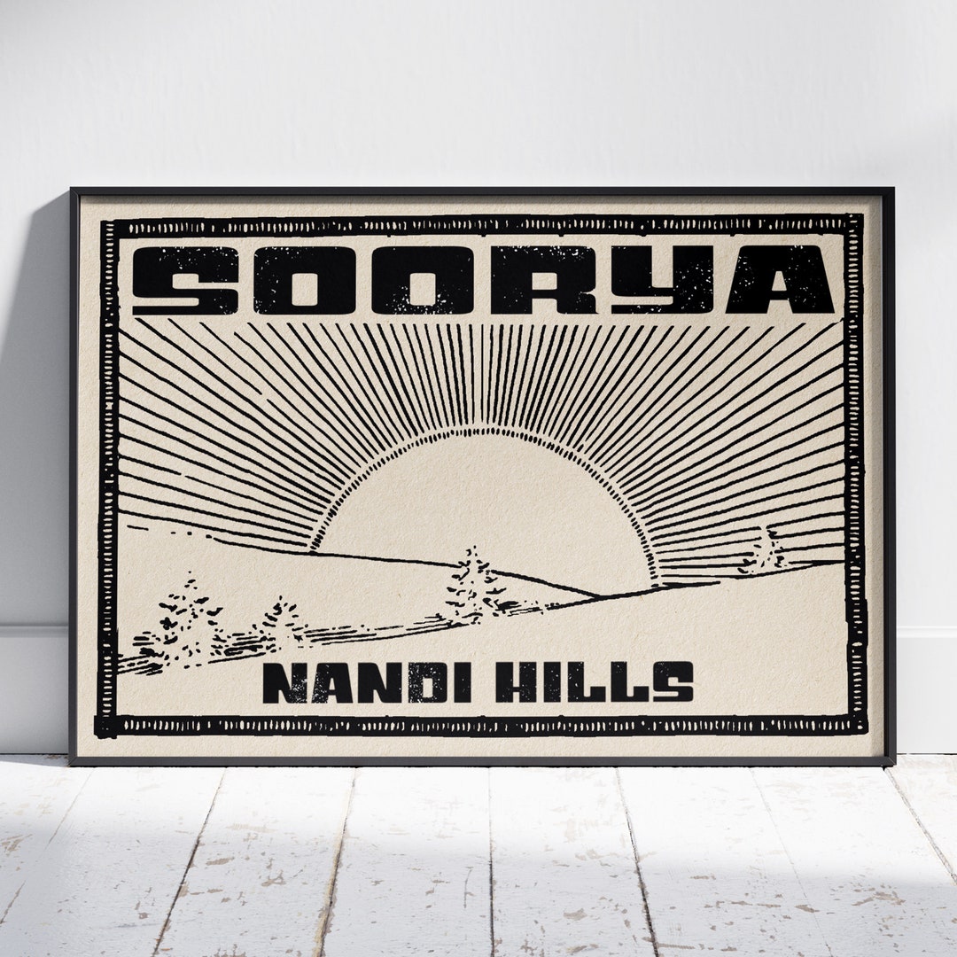 Sandy Hills Poster Soorya by Shree Original Limited Edition ...