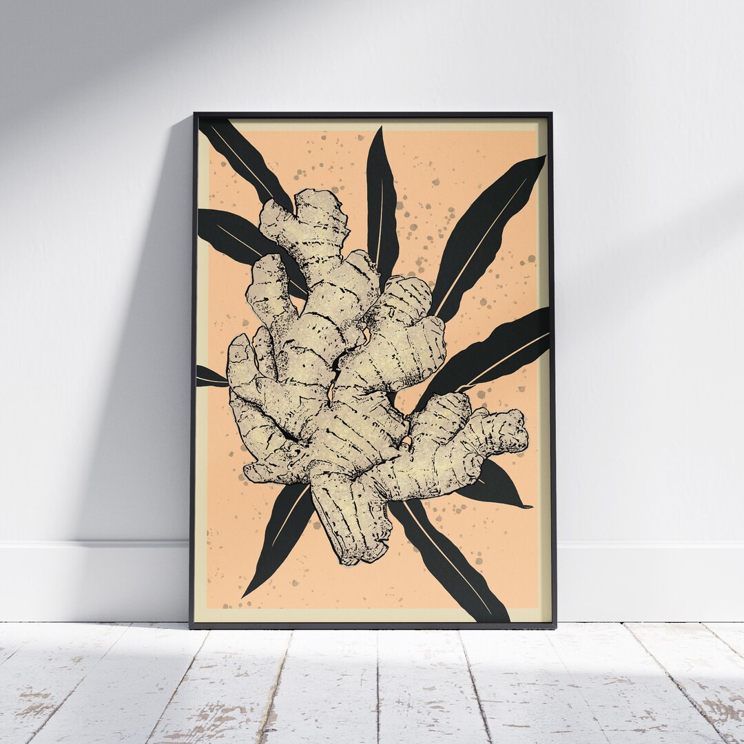 Ginger Poster by Cha X Vintage Exotics™ Limited Edition Classic Ginger ...