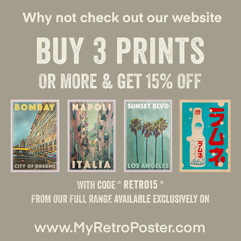 Vintage Pondicherry Poster Places of India Original Design - Etsy