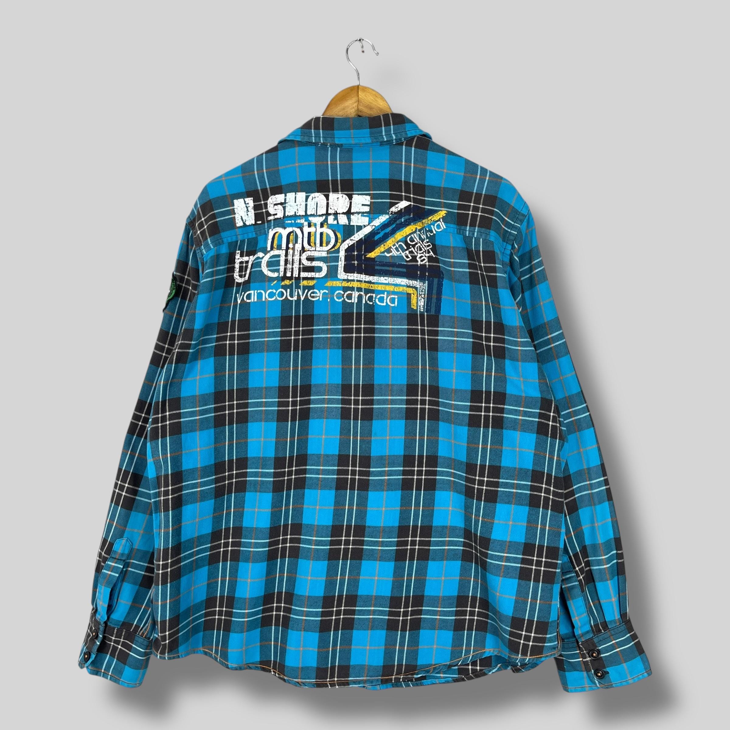 Vintage ARIZONA Checkered Flannel Shirt Oversized Y2K Plaid Checkered ...