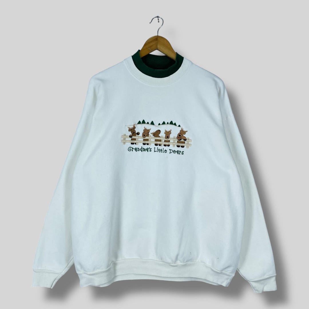 Vintage 1990s Mccc Sportswear Double Collar Sweatshirt Oversized ...