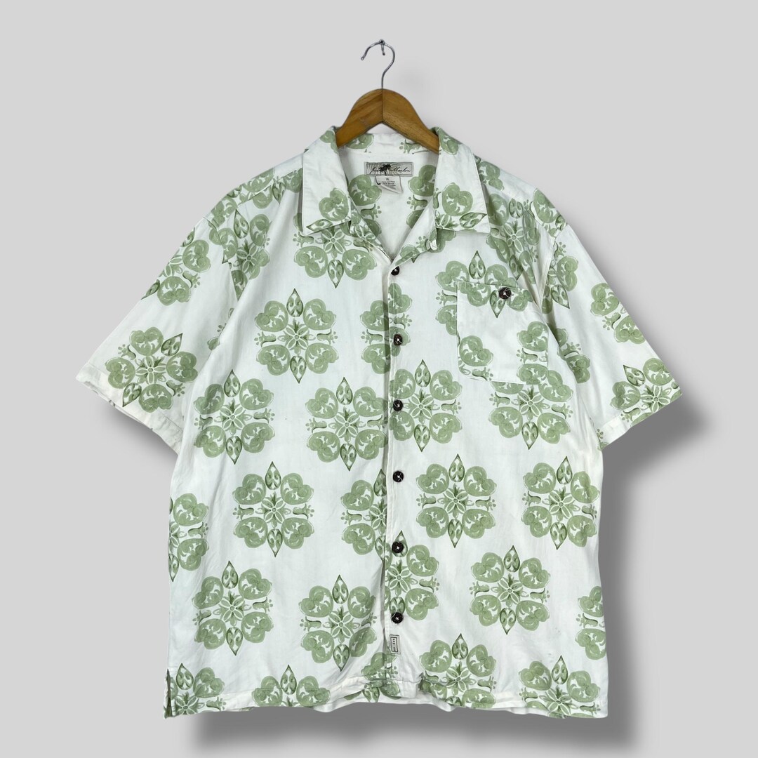 Vintage 90's JOE MARLIN Hawaii Rayon Shirt Xlarge Hawaiian Aloha ...