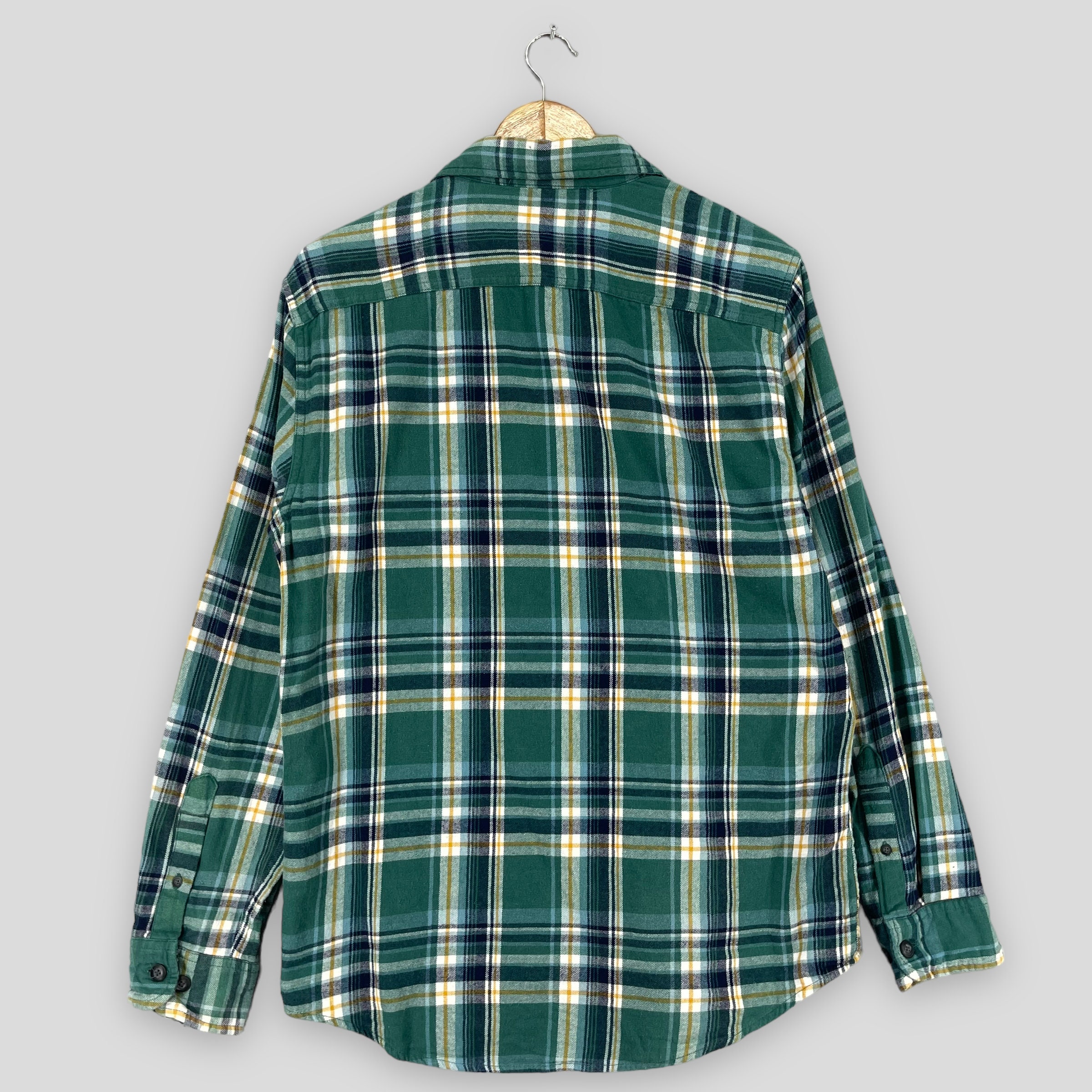 Vintage SONOMA Checkered Flannel Shirt Medium Y2K Plaid Checkered ...