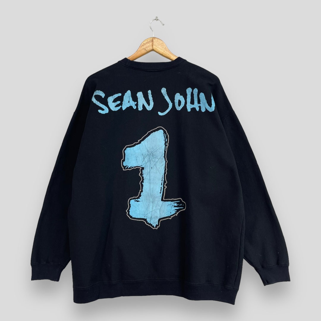 SEAN JOHN Hip Hop Crewneck Sweatshirt Xlarge Vintage 1990s Sean John ...