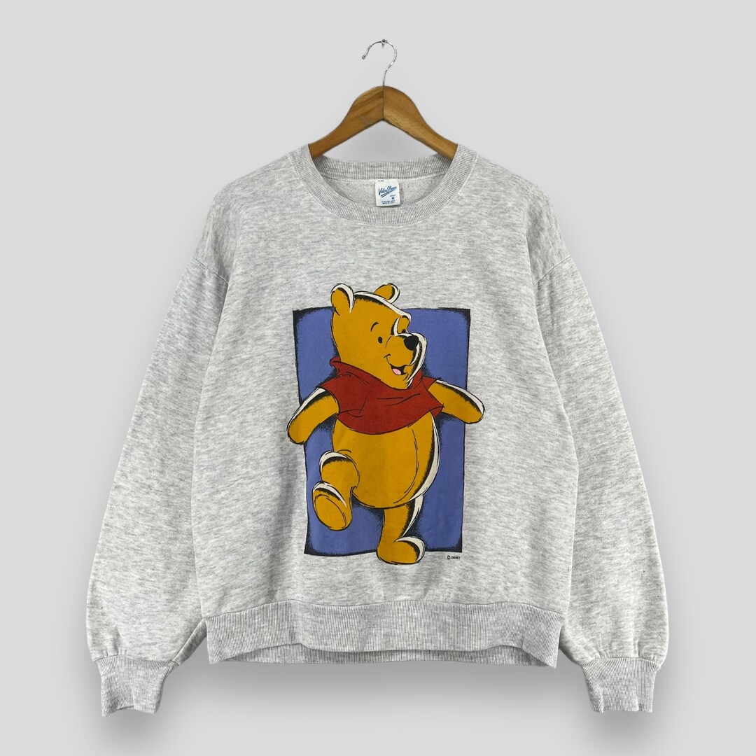 Vintage 1990s WINNIE THE POOH Crewneck Sweatshirt Medium Velva Sheen ...
