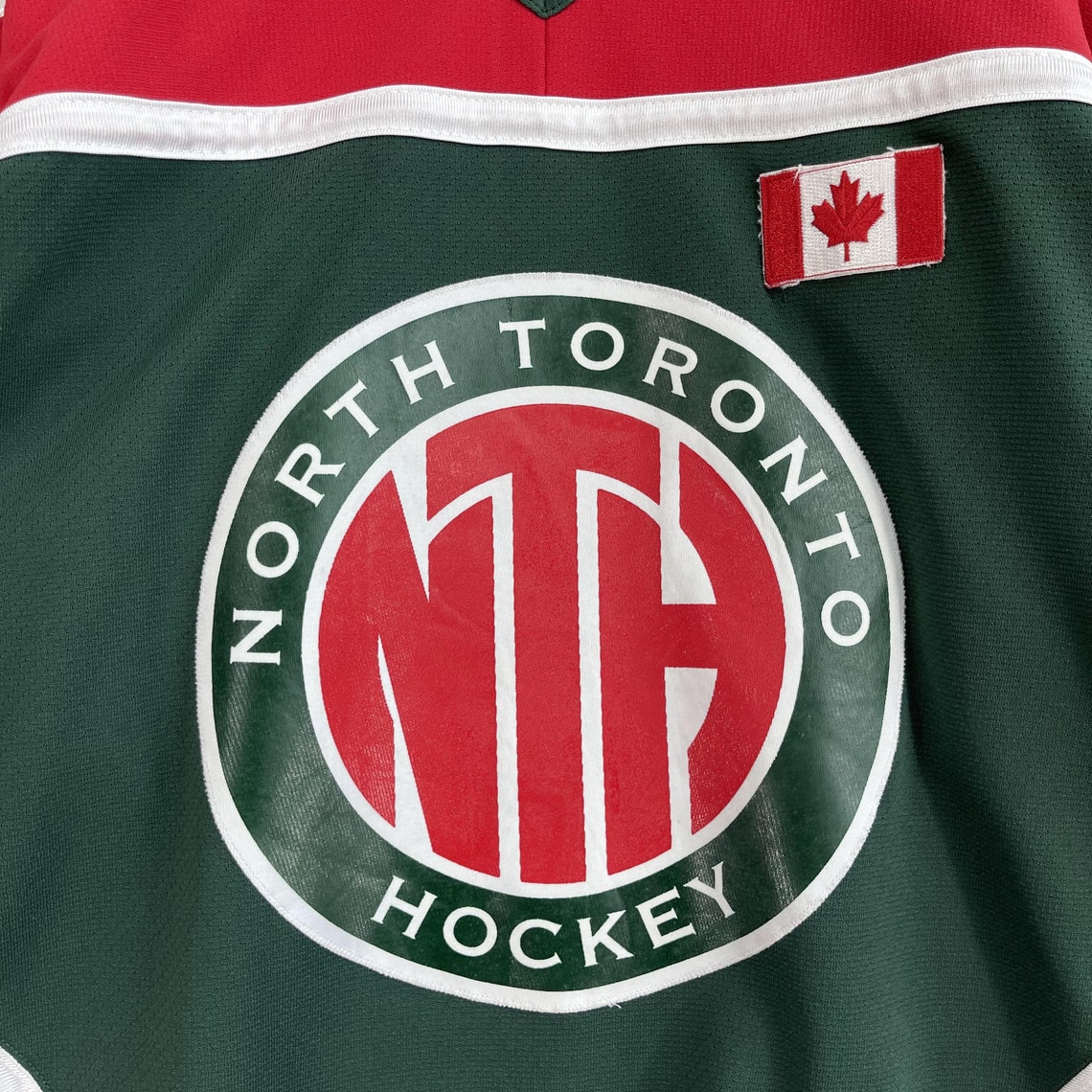 NORTH TORONTO Hockey Jersey Small Vintage Canadian Youth Hockey Team ...