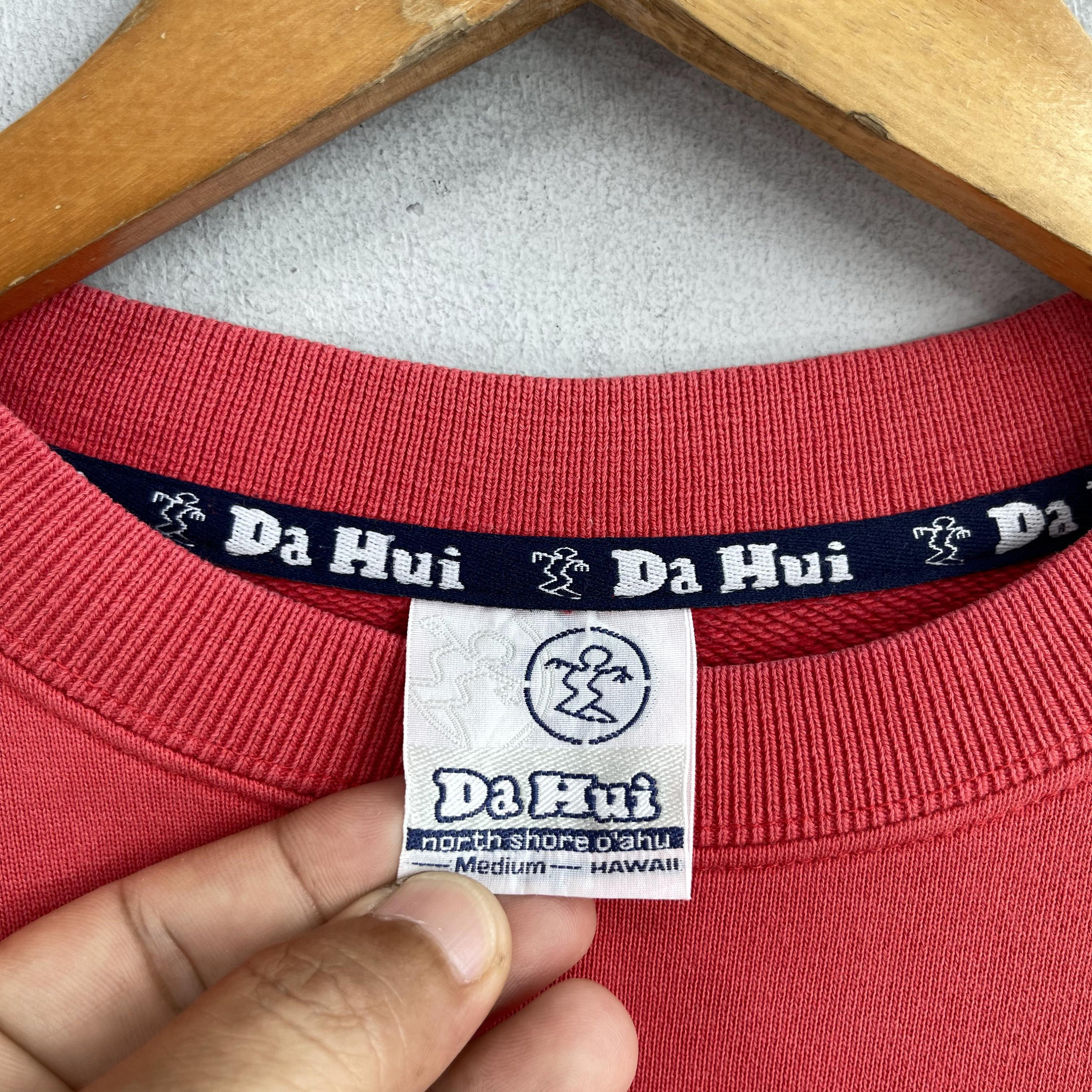 Vintage 80's DA HUI Crewneck Sweater Medium Da Hui North Shore O'ahu ...