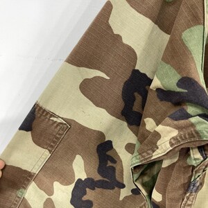 Vintage 1990s M-65 Field Camouflage Jacket Medium Us Military Army Camo ...