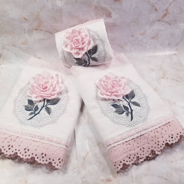 Flower Towel - Etsy