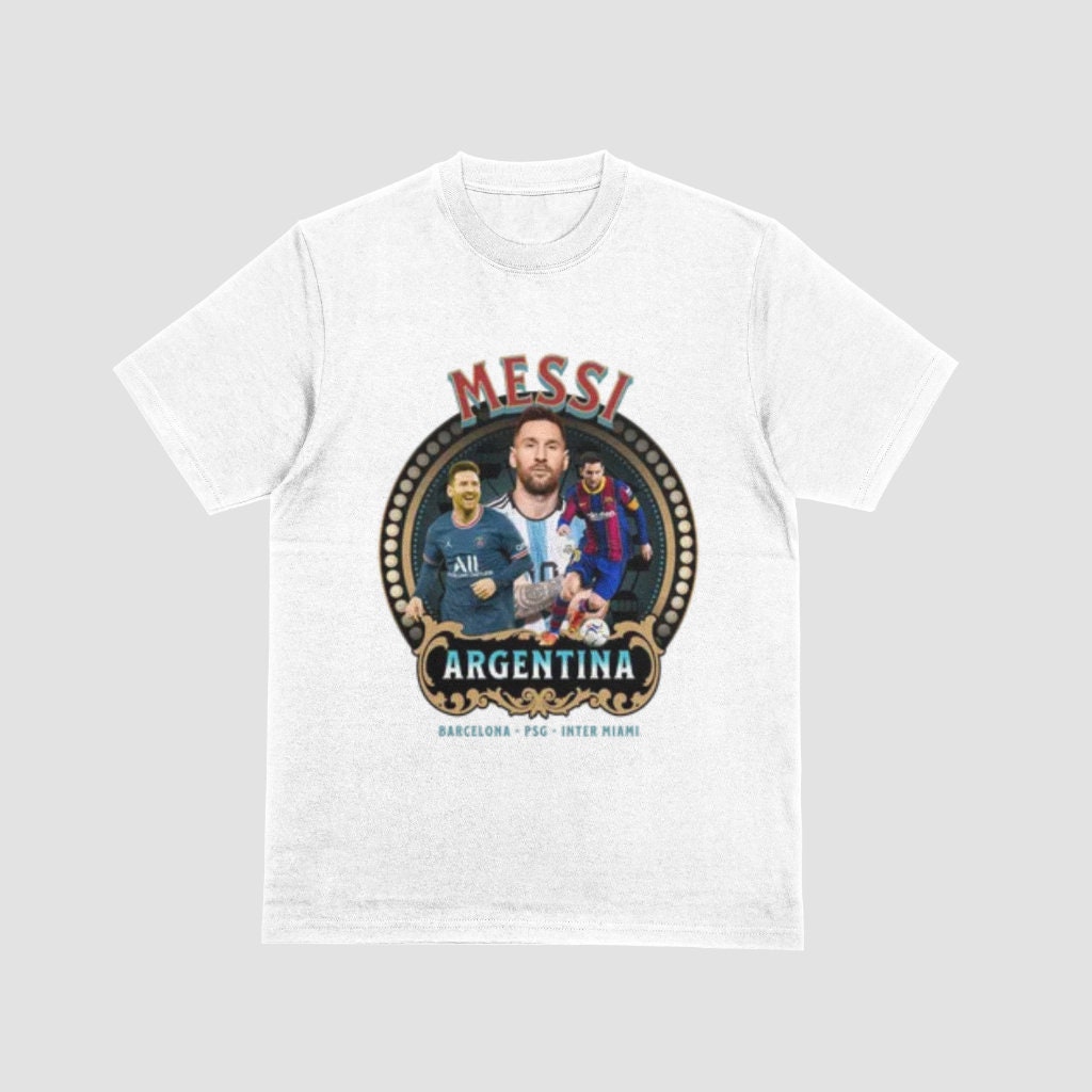 Lionel Messi Football T Shirt Digital Design PNG High Quality - Etsy