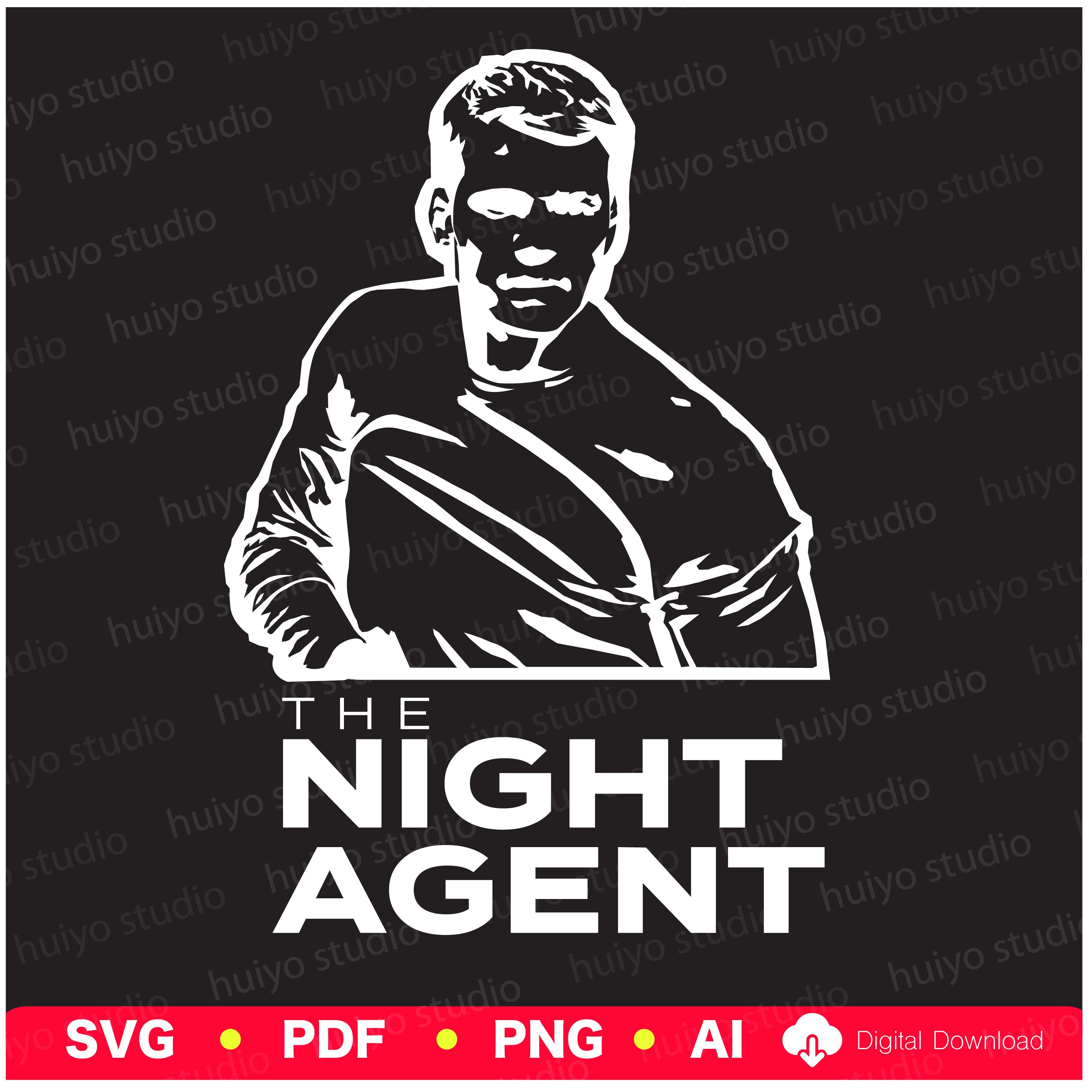 The Night Agent SVG Digital Printable Png Pdf Ai Download - Etsy