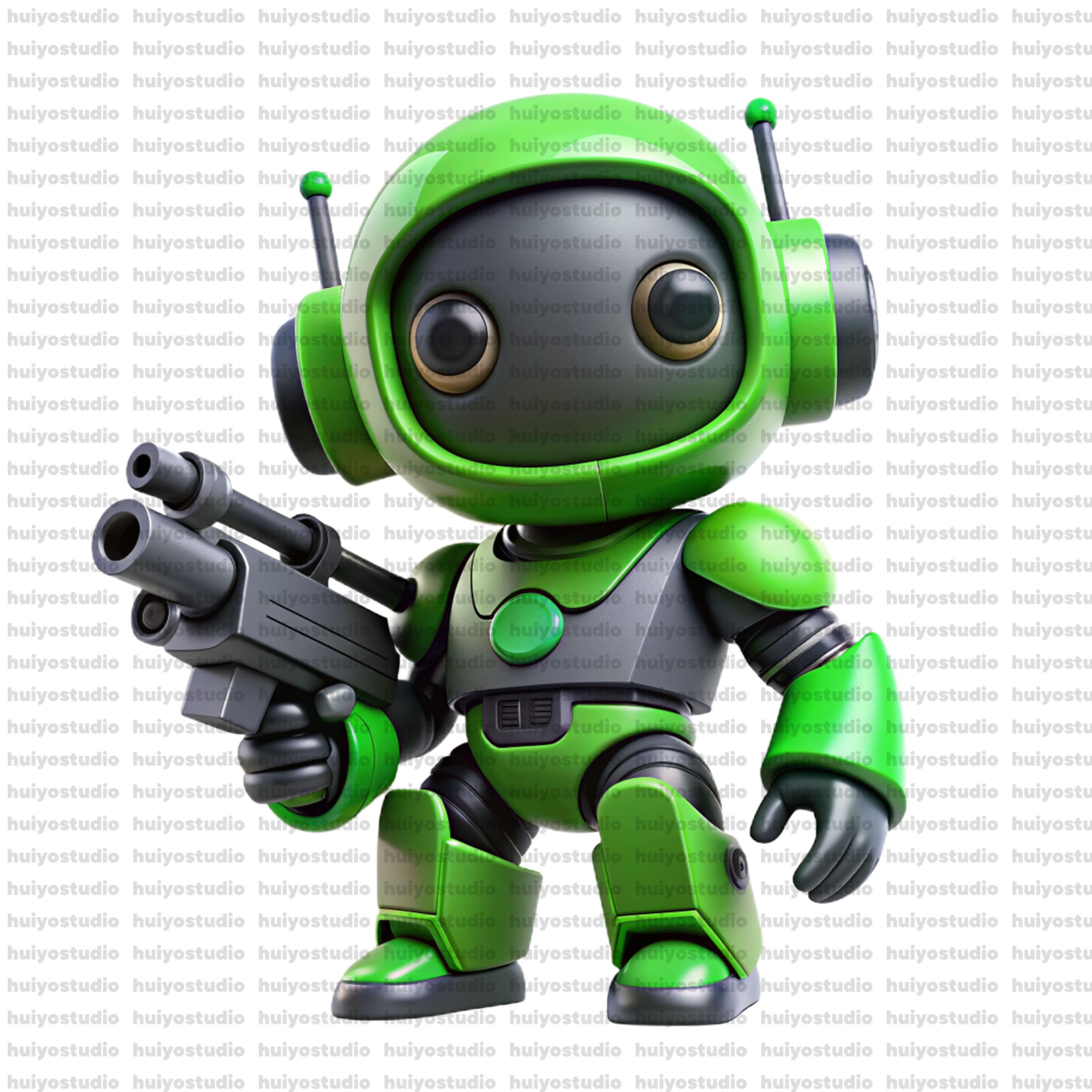 20 PNG Bundle HD | Cute Robot 3D Cartoon Clipart | Kids Robot Cartoon ...