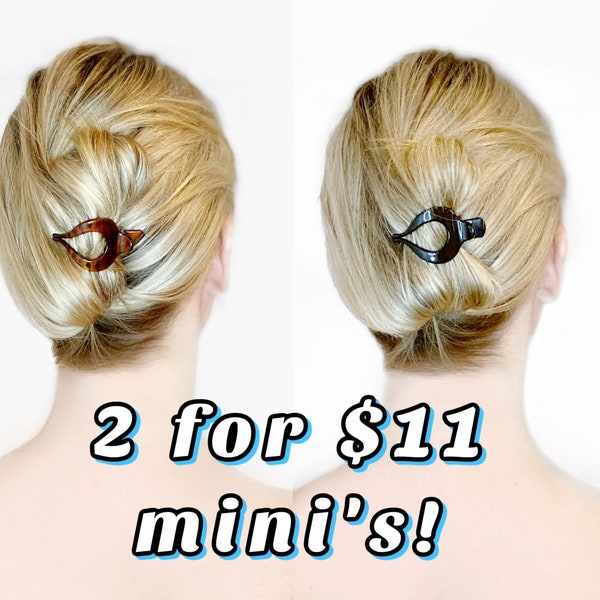 Hair Bun With Claw Clip - Etsy