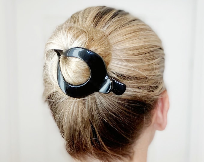 Large, Black | the Best Hair Clip - Etsy