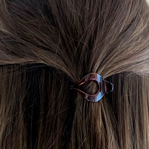 MICRO Mini Brown the Best Hair Clip - Etsy