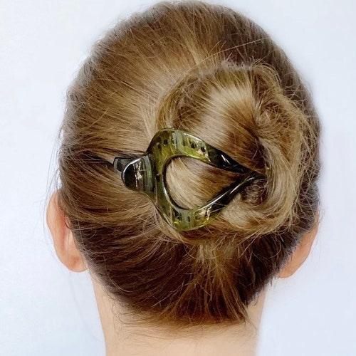 Small Gray Tortoise the Best Hair Clip - Etsy