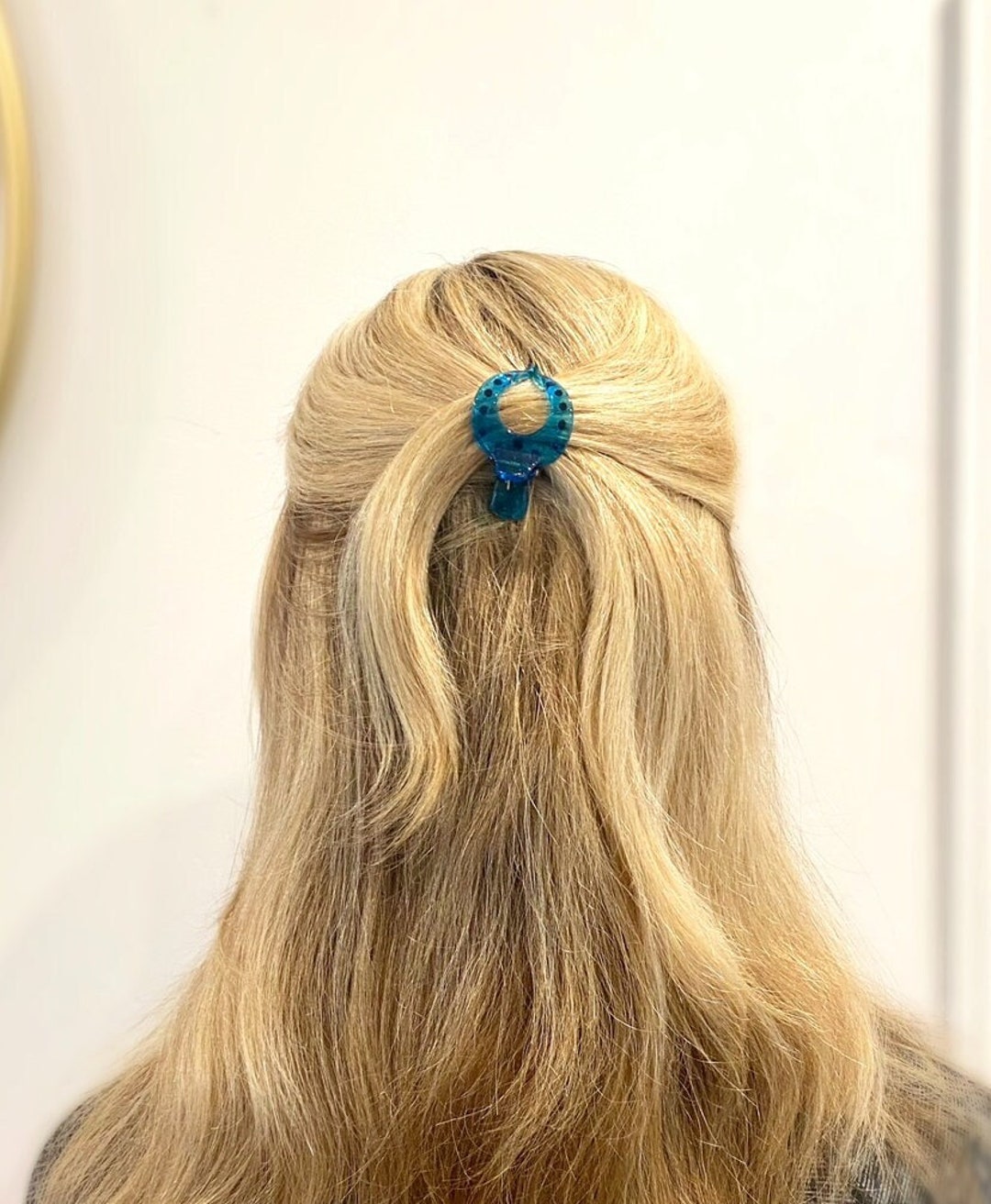 Mini, Aqua | the Best Hair Clip - Etsy