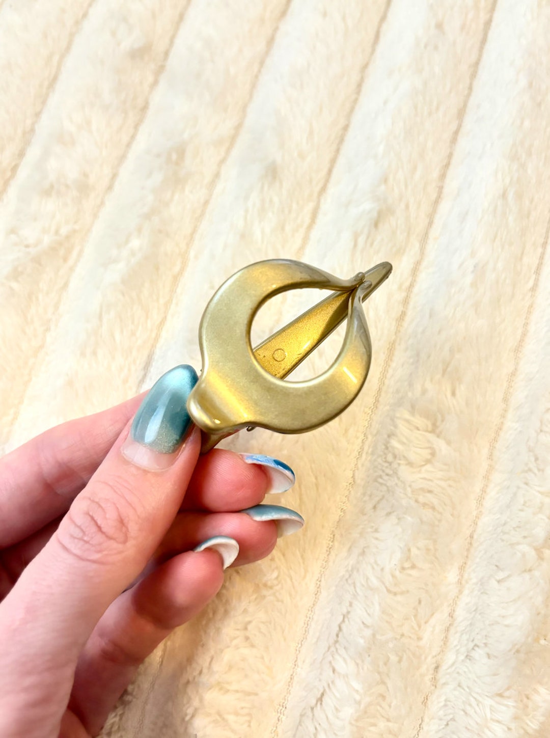 NEW! Mini, Gold | the Best Hair Clip - Etsy