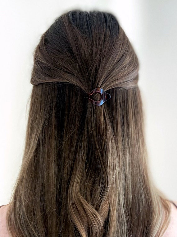 MICRO Mini Brown the Best Hair Clip - Etsy