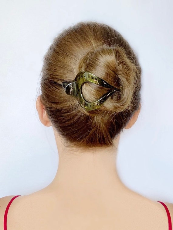 Small Green the Best Hair Clip - Etsy