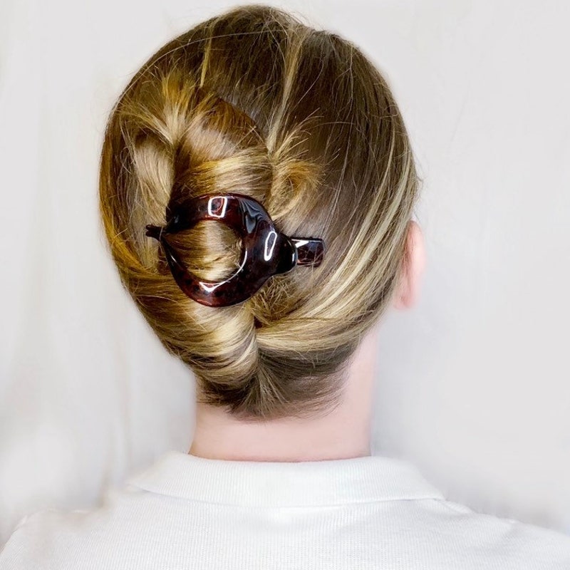 Dark Brown Claw Clips - Etsy