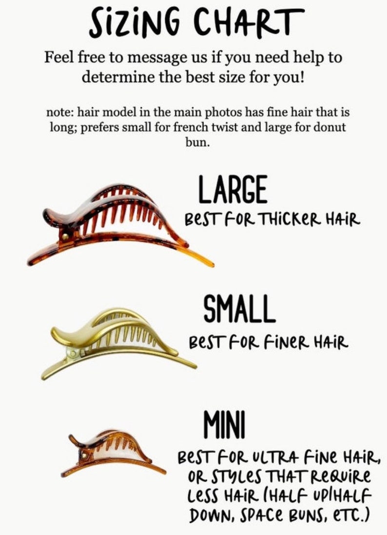 Large, Light Brown | the Best Hair Clip - Etsy