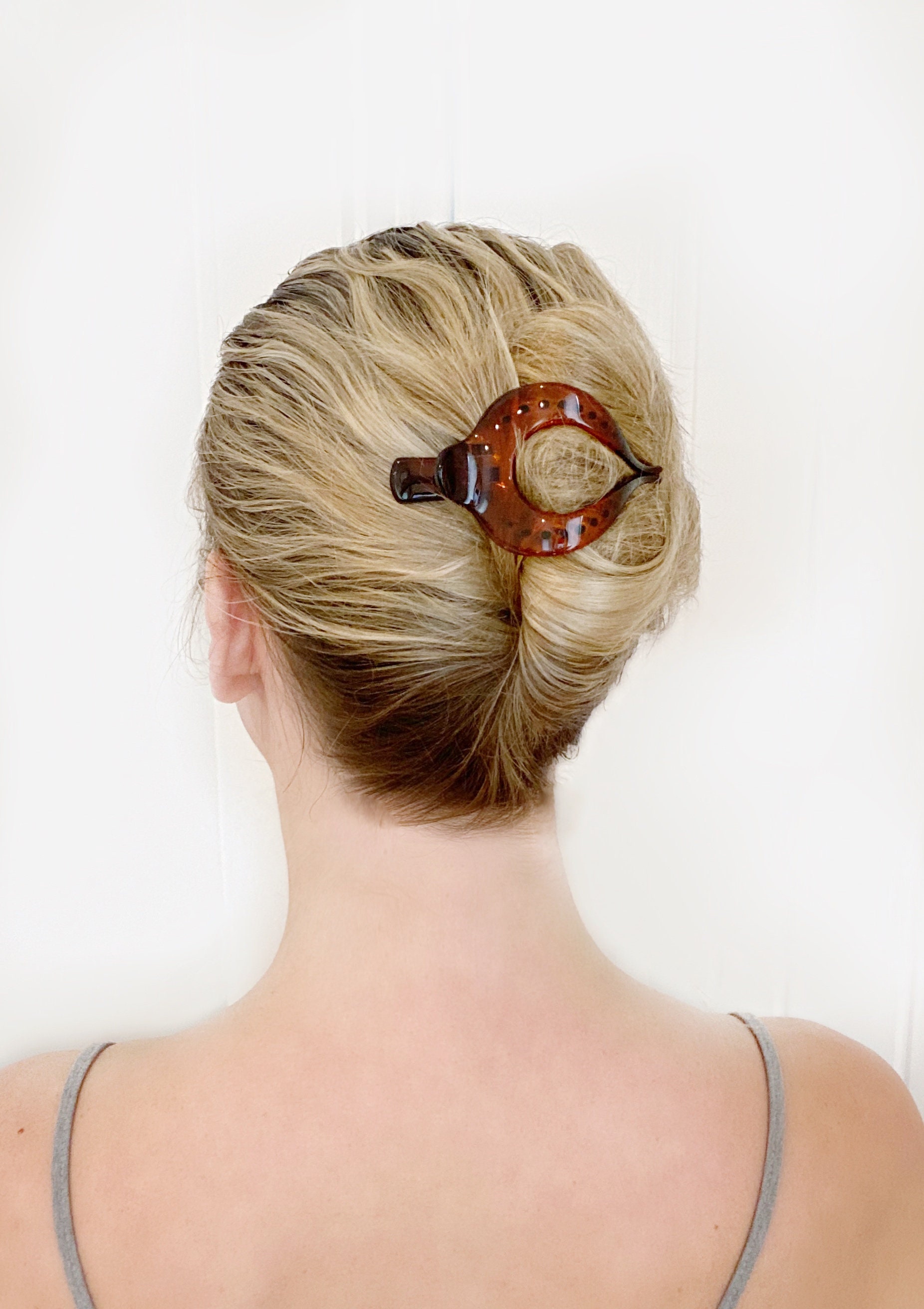 Small Light Brown the Best Hair Clip | Etsy