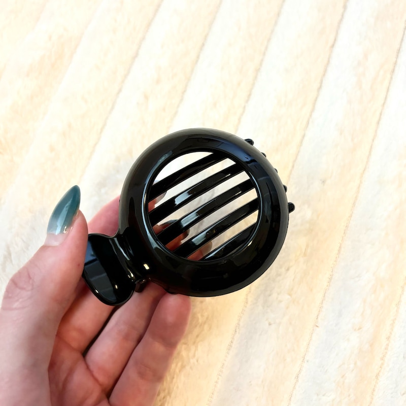 Circle Hair Clip - Etsy