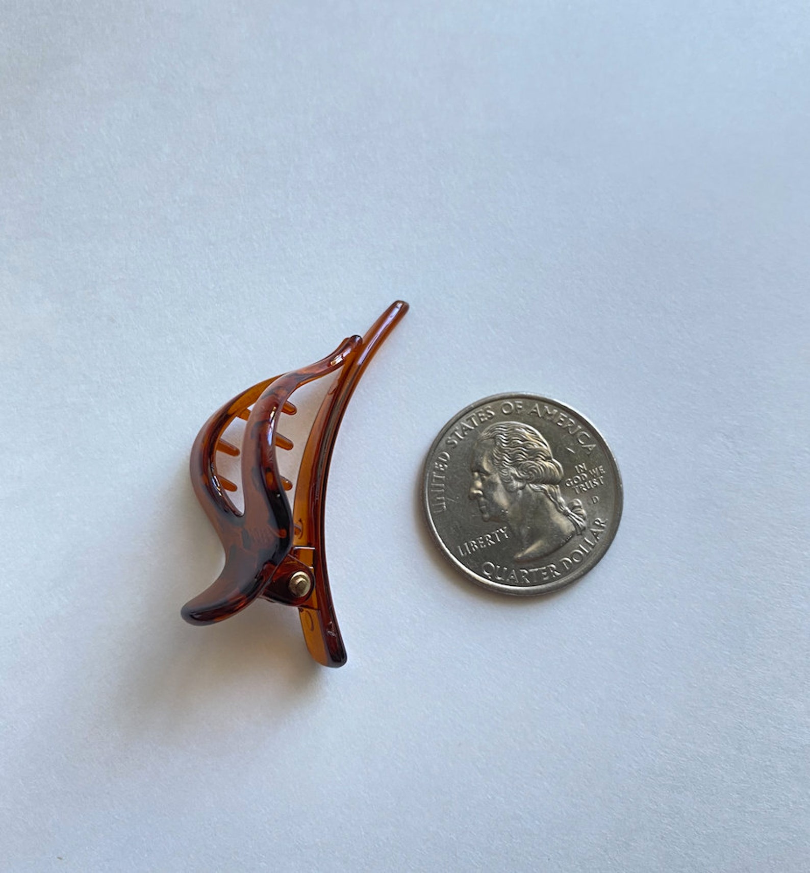 MICRO Mini, Brown | the Best Hair Clip - Etsy