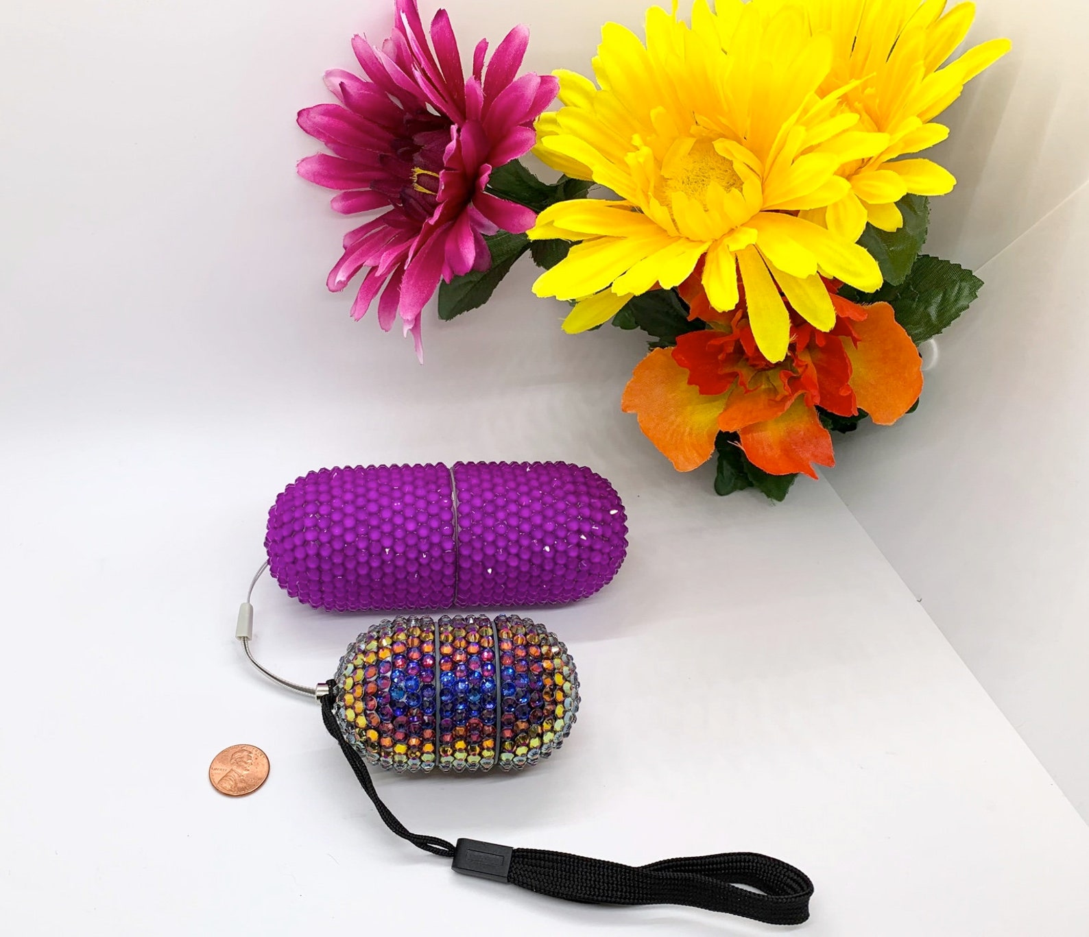Blinged Out AM PM Pill Organizer 2 Times a Day Vitamin Box - Etsy