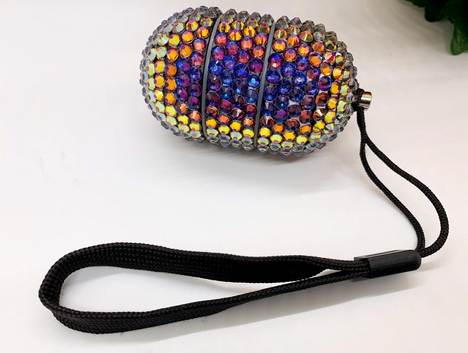 Blinged Out AM PM Pill Organizer, 2 Times a Day Vitamin Box Case, Daily ...