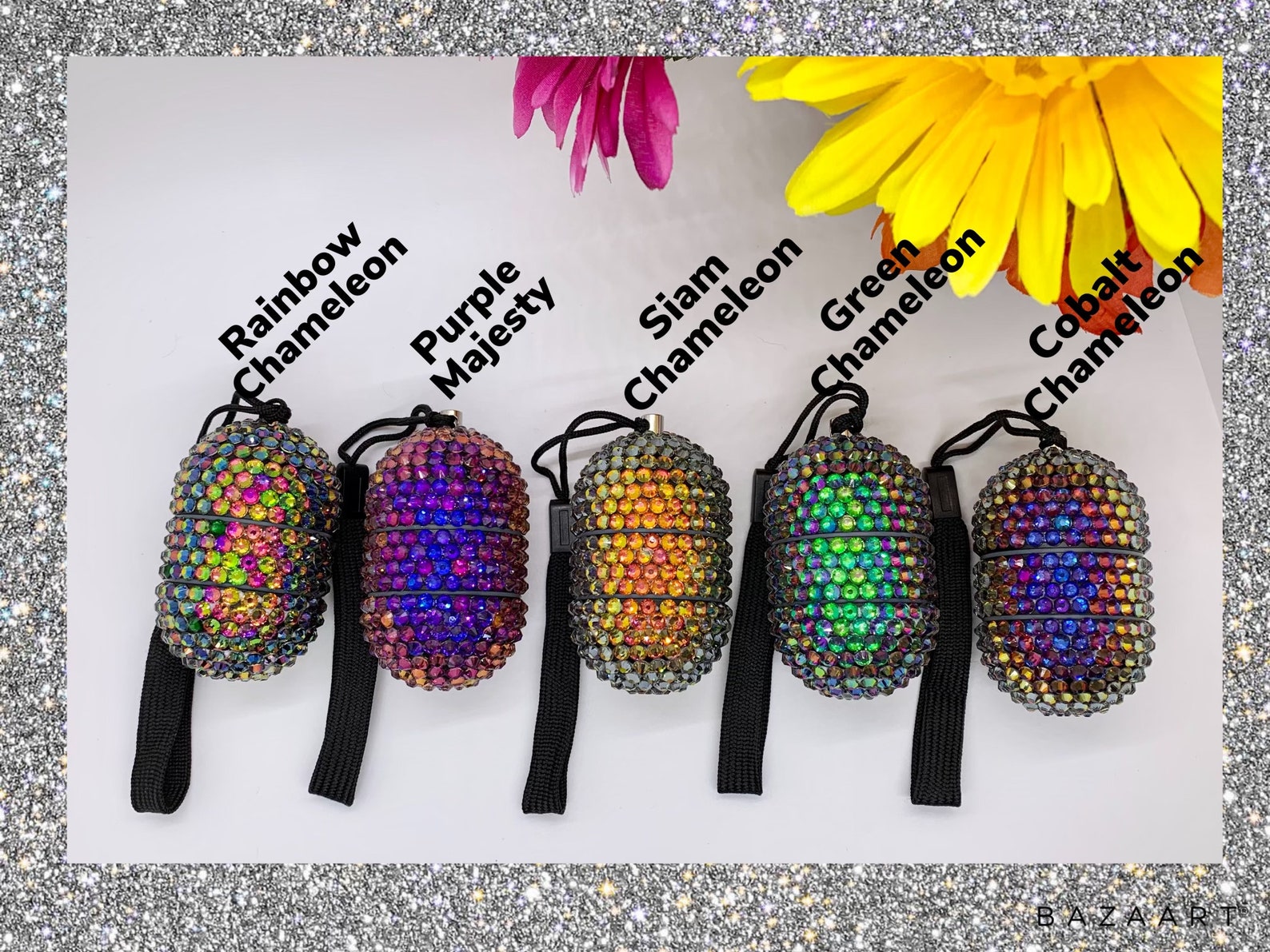 Blinged Out AM PM Pill Organizer 2 Times a Day Vitamin Box - Etsy