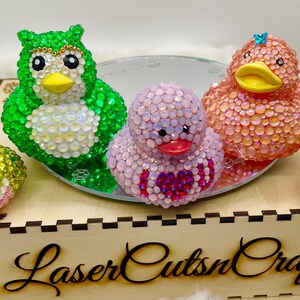 Bling Rubber Ducks - Etsy