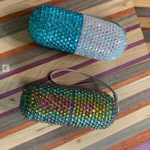 Blinged Out Pill Organizer Travel Case 7 Day | Etsy