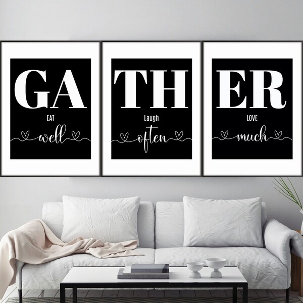 Gather Eat Laugh - Etsy