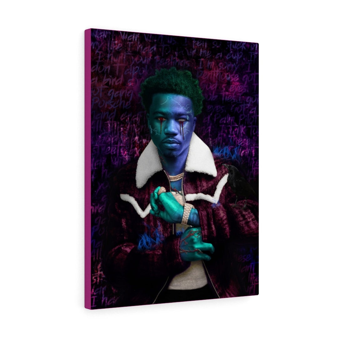 Roddy Ricch Canvas Print - Etsy