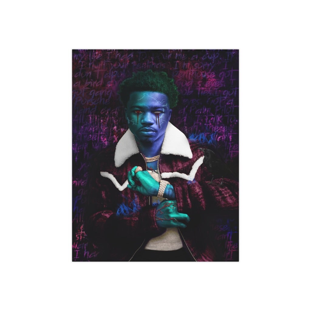 SATIN FINISH Roddy Ricch Poster Print - Etsy