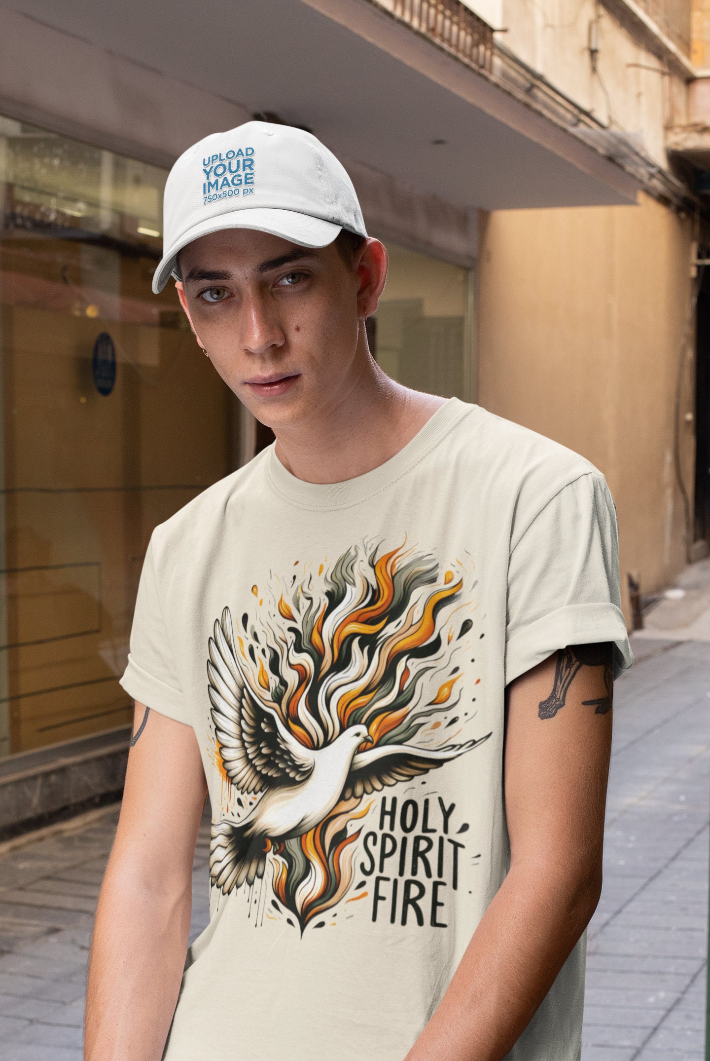 Holy Spirit Fire Christian Shirt Design - Etsy