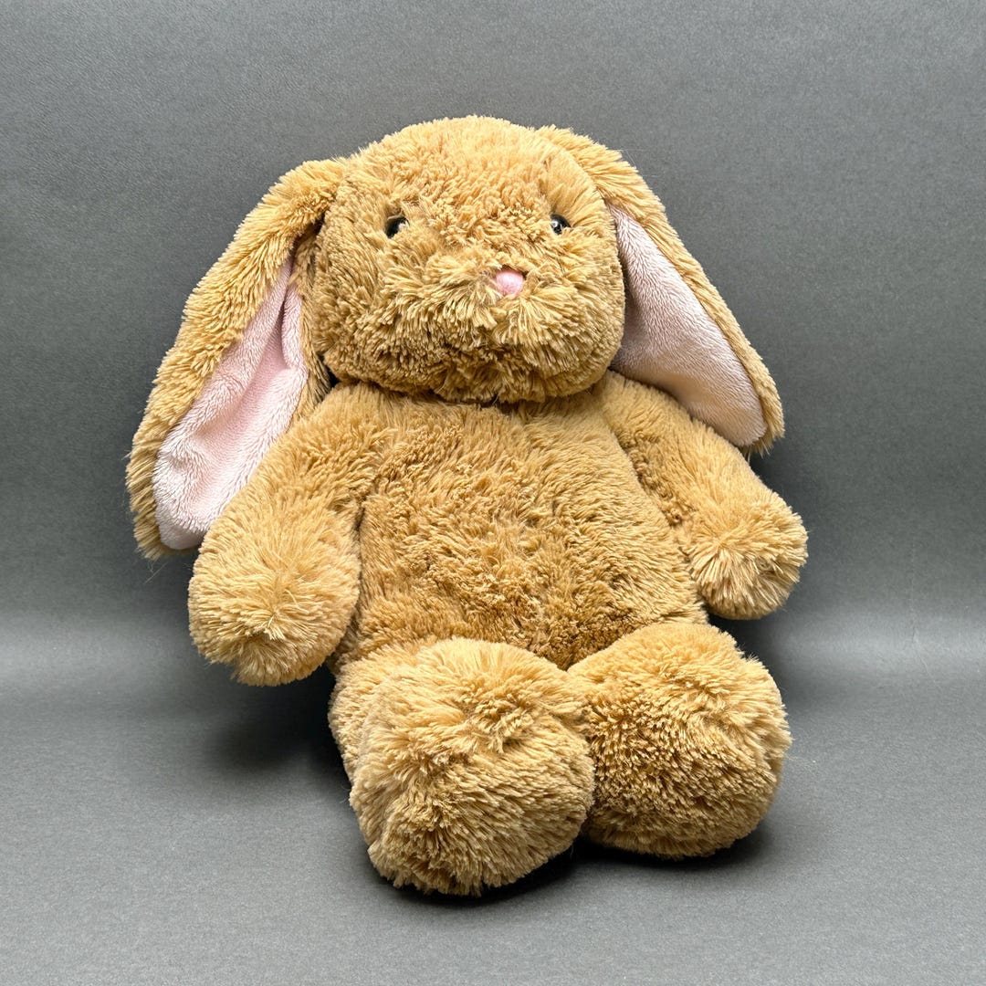 Vintage Build a Bear Workshop Tan Stuffed Animal/plush/plushie With ...