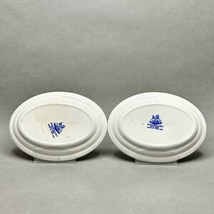 Antique Delph James M. Shaw & Co. New York Vitreous China Blue and ...
