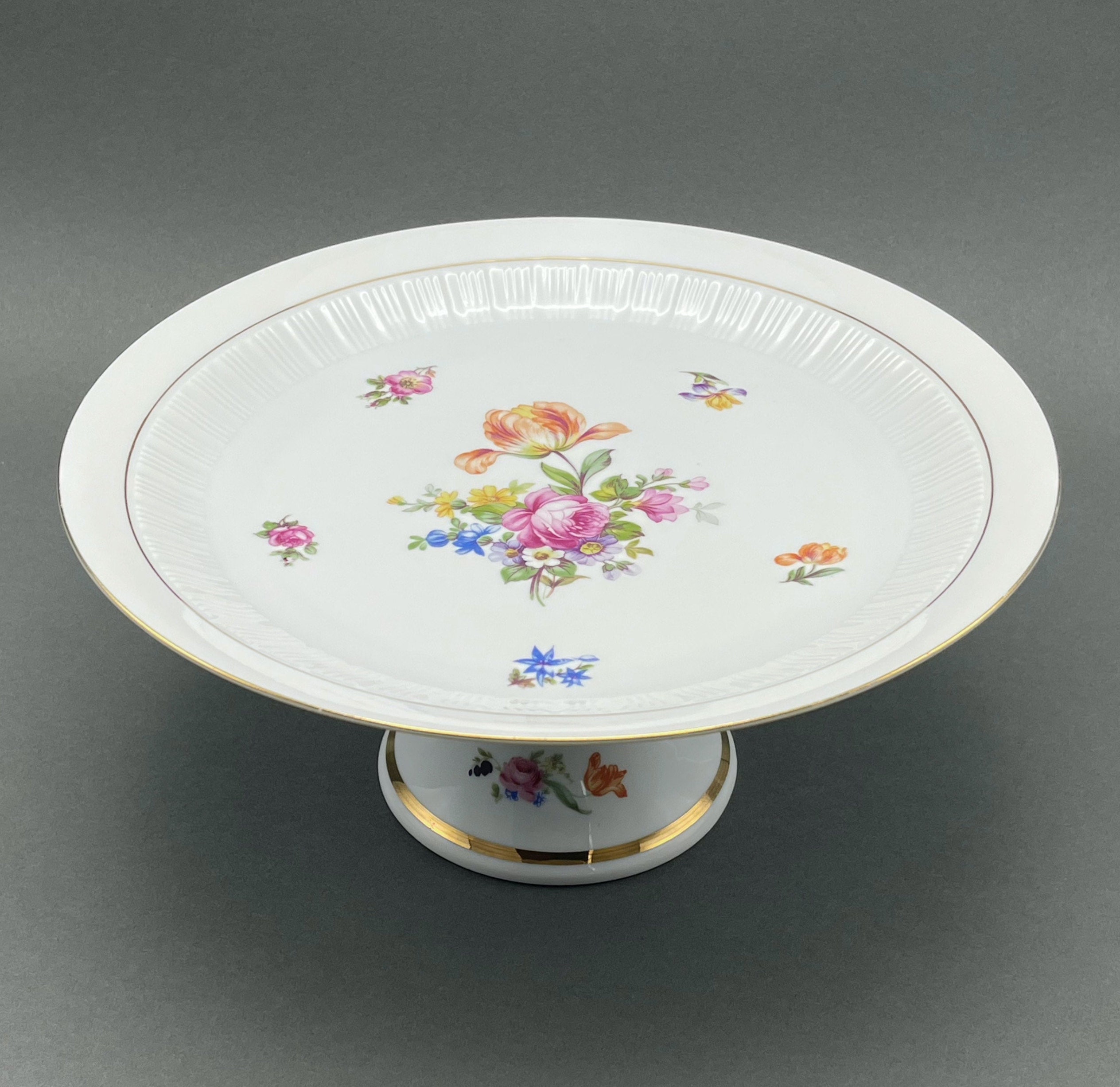 Dining & Serving Cake Stands Home & Living Vintage Henneberg Porzellan ...