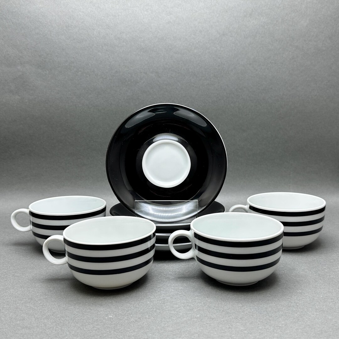 Vintage ASA Selection Spülmaschinenfest White Porcelain Coffee Cups ...