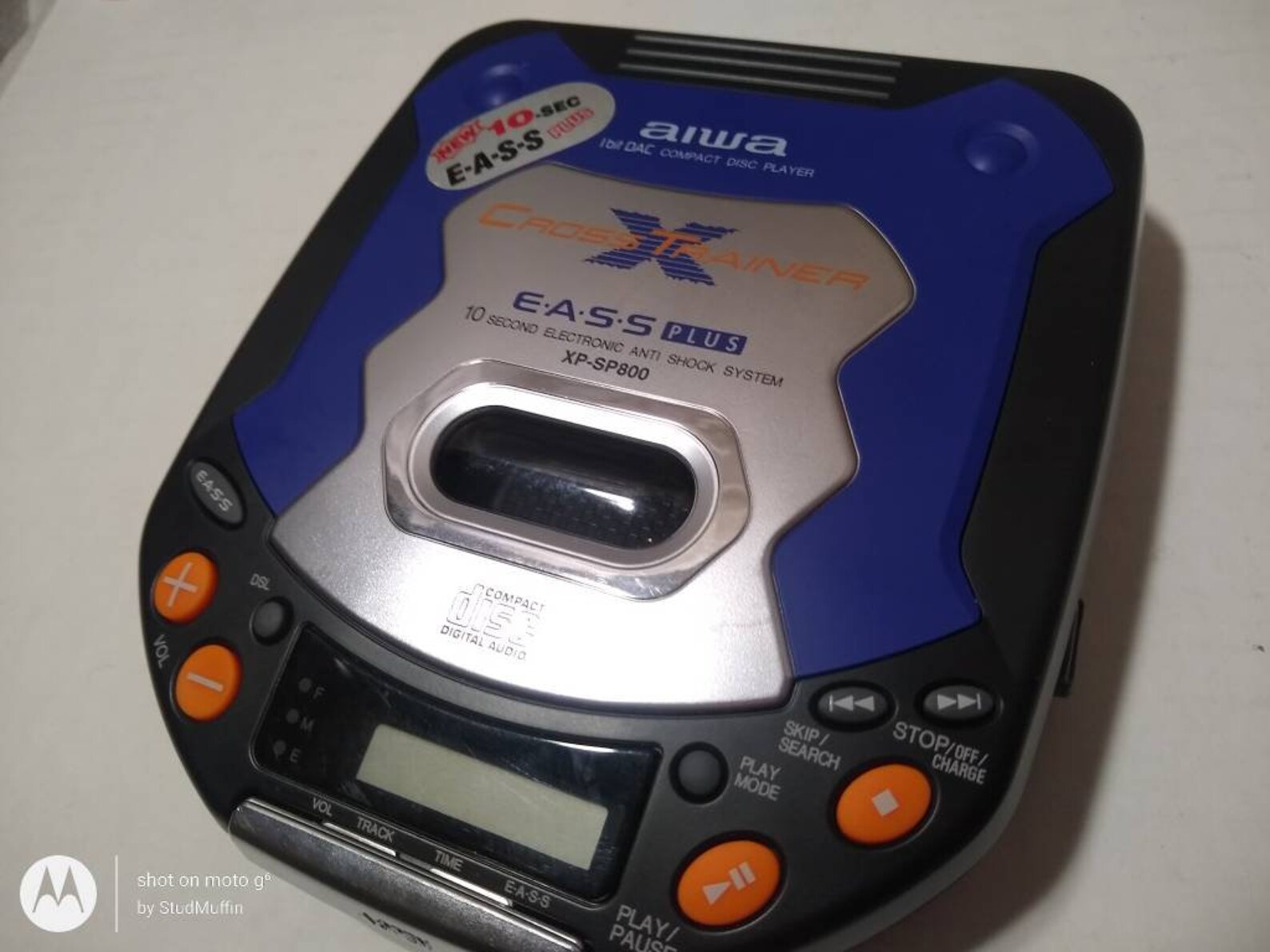 Aiwa portable CD player discman cross trainer x | Etsy