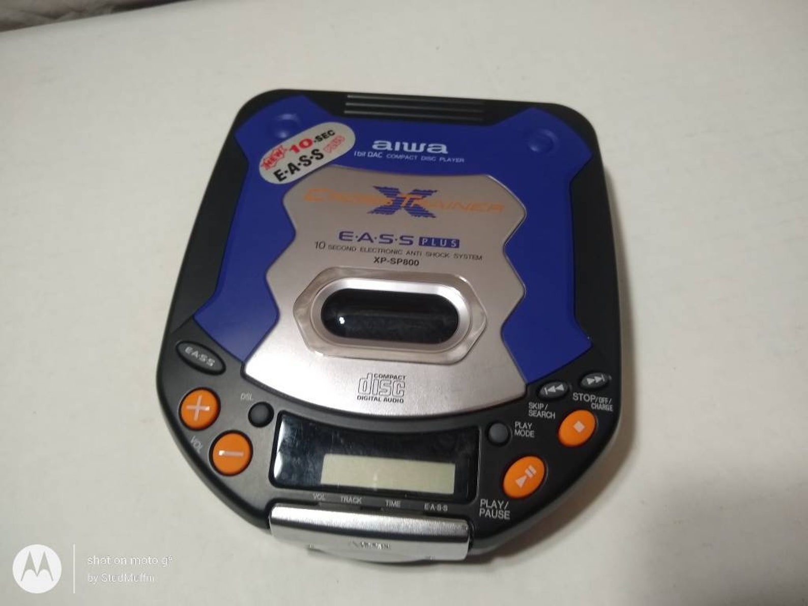 Aiwa portable CD player discman cross trainer x | Etsy