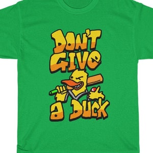 Funny Cricket T-shirt, Australian Duck in Cricket Themed Shirt for ...
