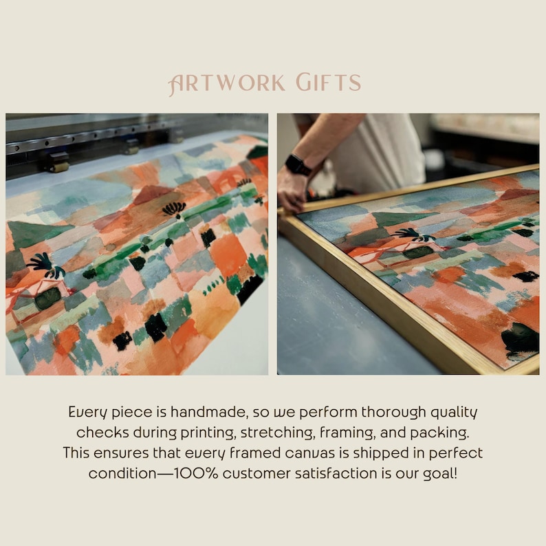 Gustav Klimt 'the Park' Framed Canvas Art: Green Trees Painting - Etsy