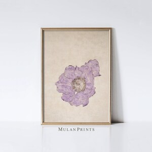 Original Vintage Lavender Woman Art Set 6 PRINTABLE Original Lavender ...