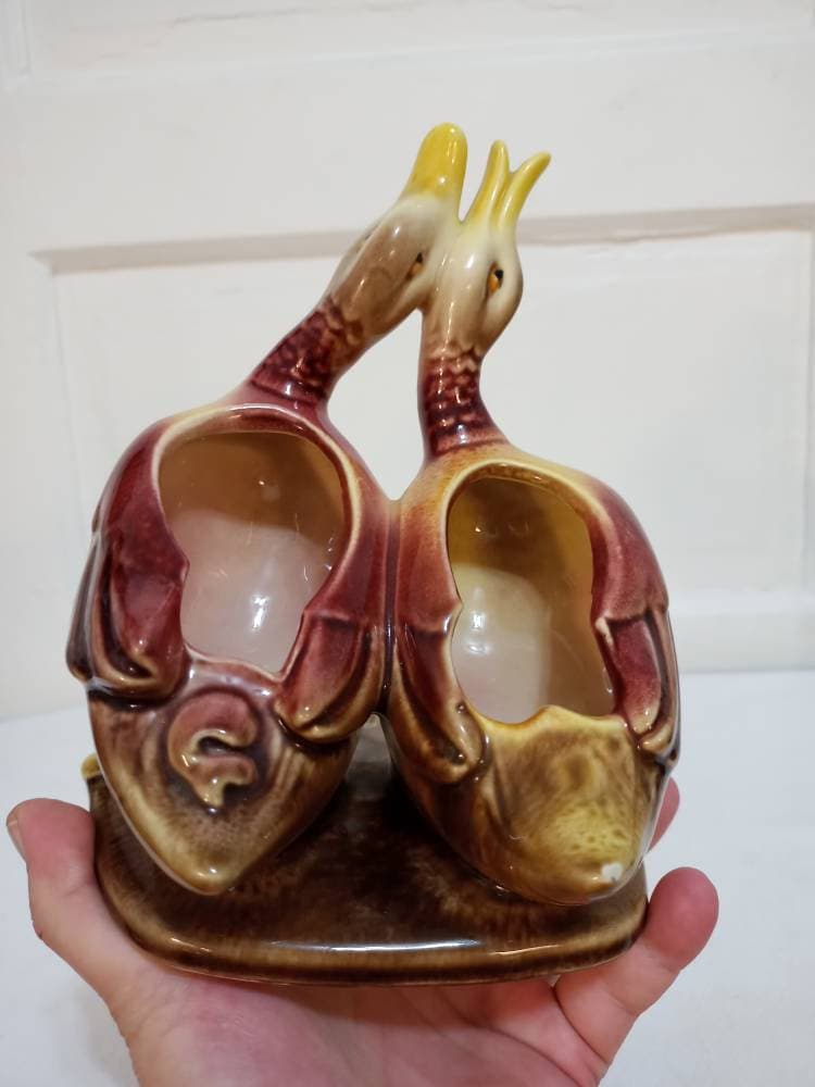 Hull Pottery Duck Pair Planter Vintage 1950's | Etsy