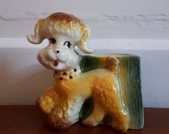 Poodle Planter Vintage | Etsy